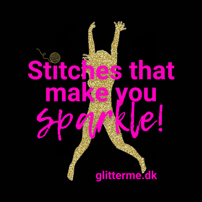 Stitches that make you sparkle! – Glitter Me DK